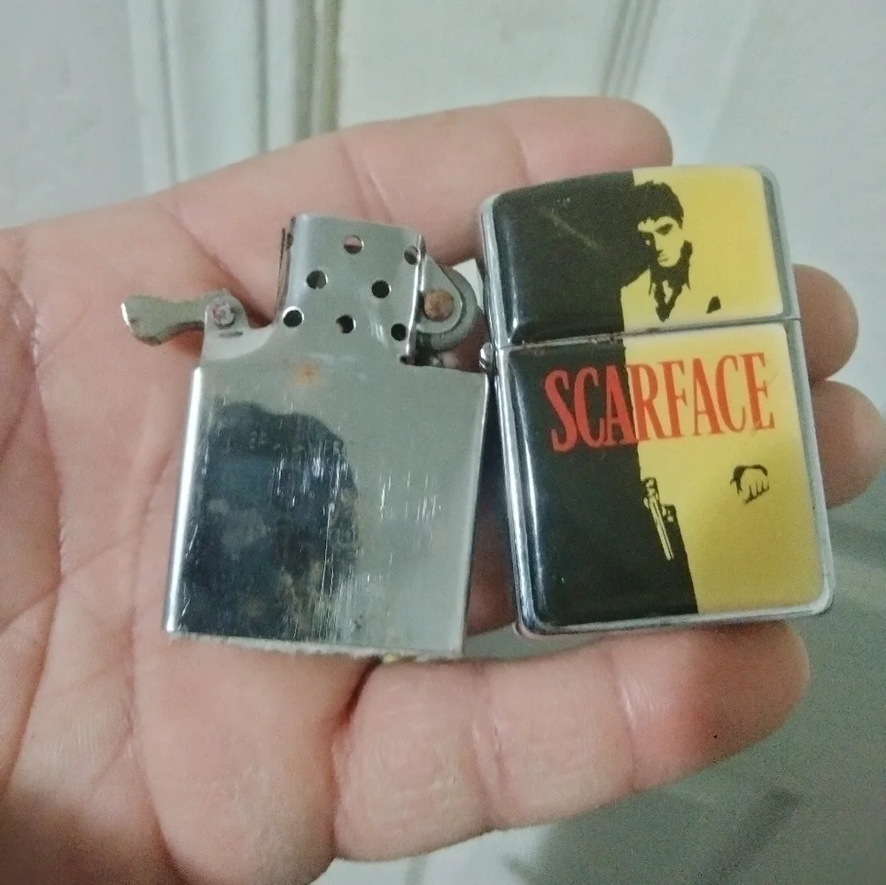 Other | Scarface Lighter With Yellow And Black Design | Poshmark